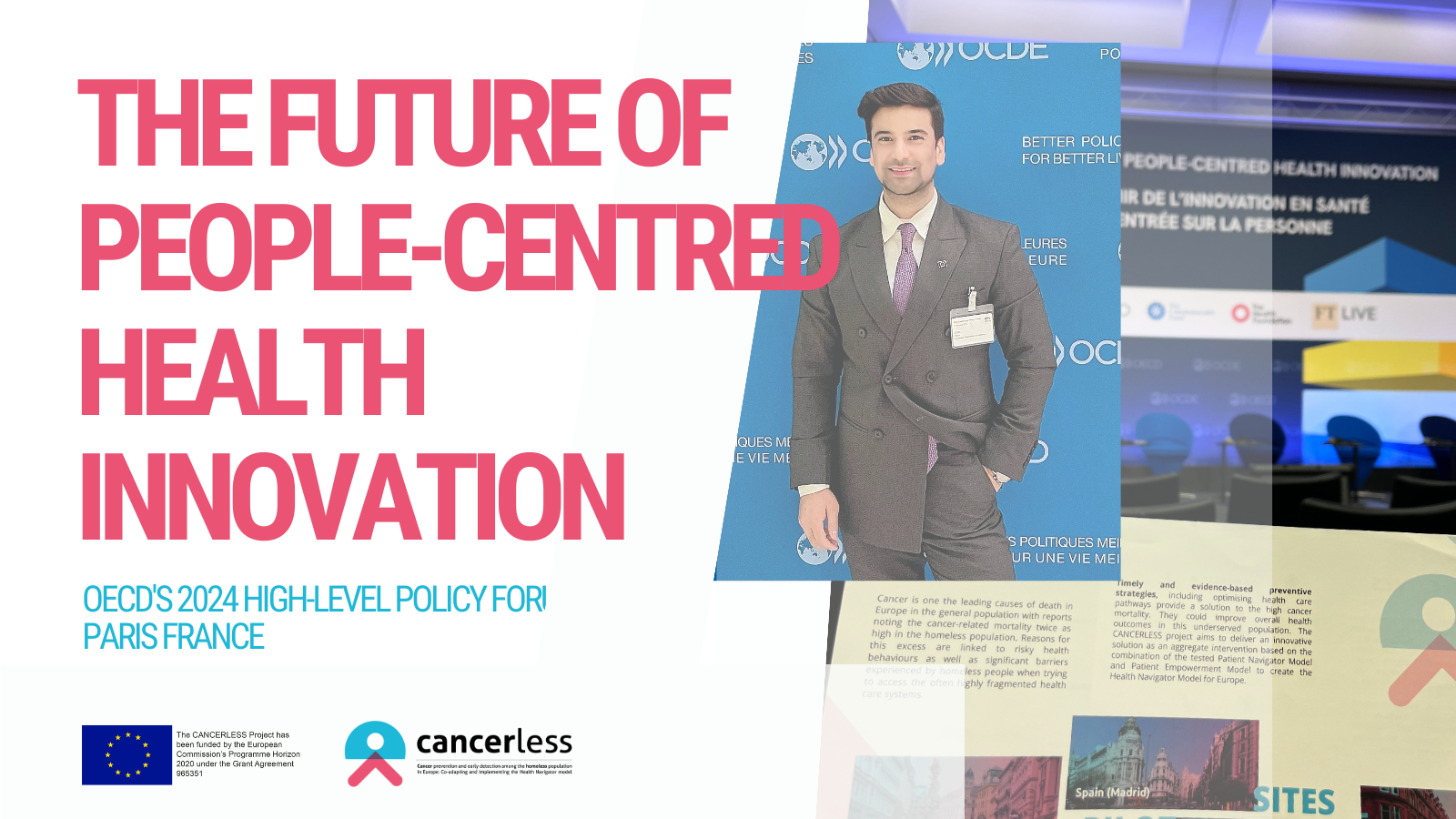 CANCERLESS Representation at The Future of People-Centred Health ...